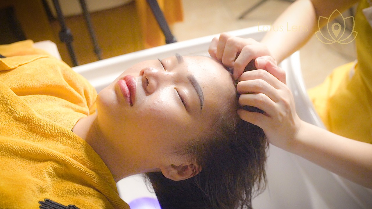 ASMR 😪 Head Spa & Scalp Massage for Your Deep Sleep | Satisfying Hair ...
