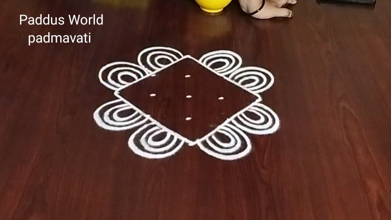 Sravana Masam Muggulu 🌷5X1 dots Sukravaram Muggulu 🌷 Latest Begginars ...