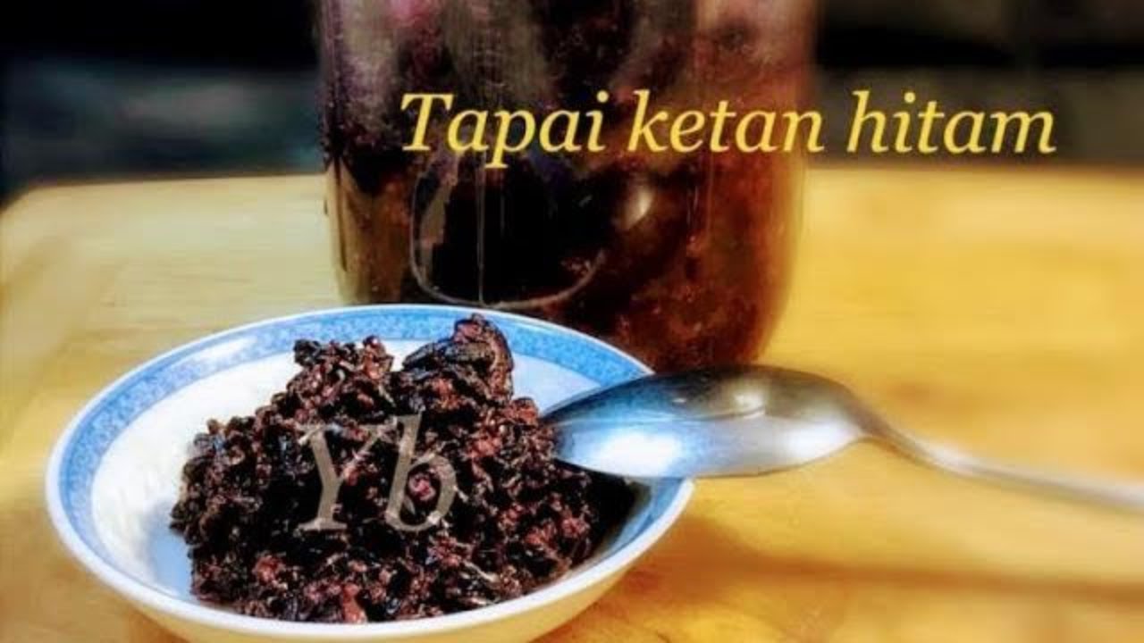 Tapai ketan hitam / Fermented wild sweet rice || Gluten free - YouTube