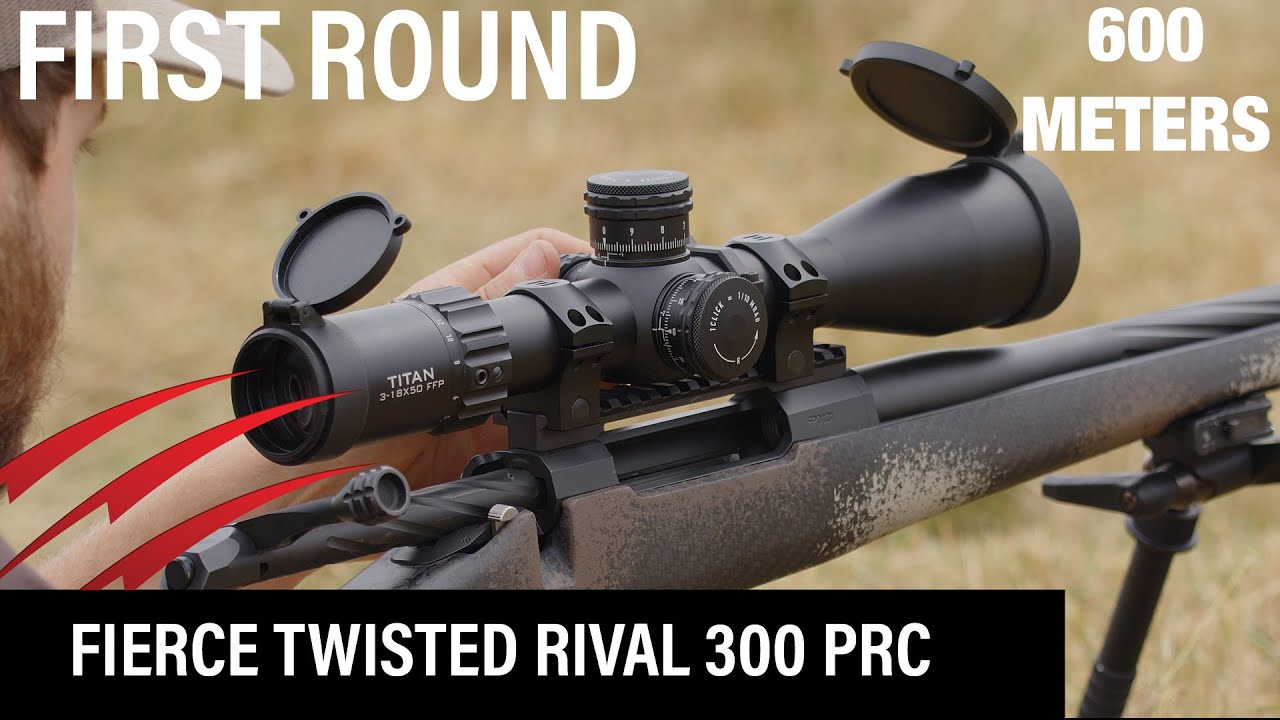 FIRST ROUND AT 600 METERS - YouTube