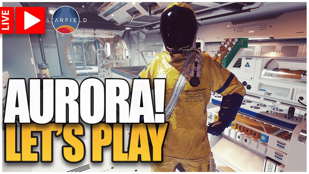 Starfield | LIVE | Farming For Aurora & Amp | #starfield - YouTube