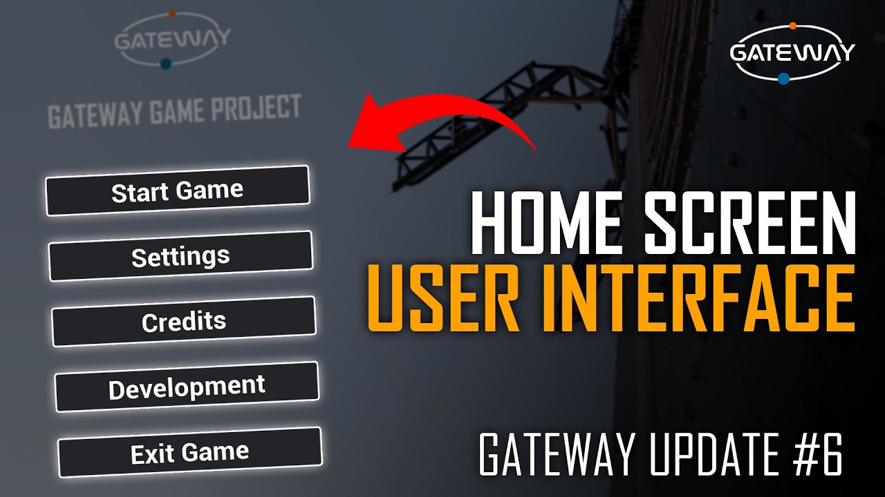 Home Screen UI Progress, and More | Gateway Development Update #6 - YouTube