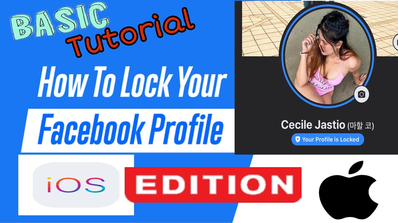 HOW TO LOCK FACEBOOK PROFILE ON IPHONE | MakuCez TV - YouTube