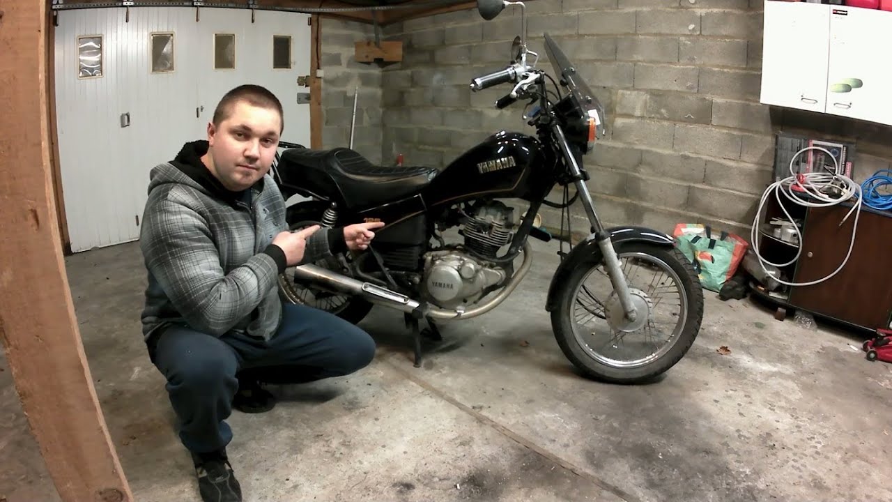 Son moteur - Yamaha SR 125Cc 1987 phase 1 - YouTube