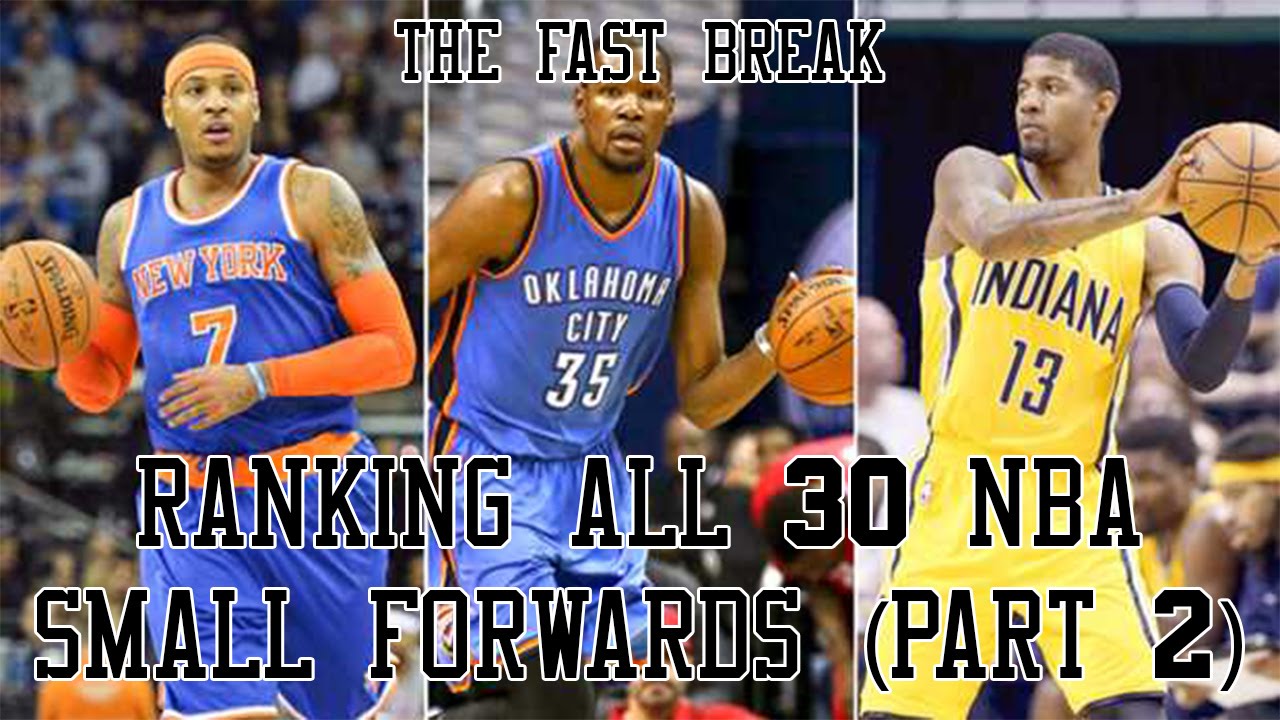 Ranking All 30 2016-17 NBA Small Forwards (Part 2) - YouTube