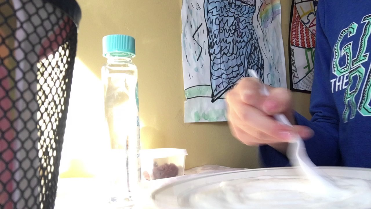 MAKING SEQUIN SLIME PART 1 (WHITE) - YouTube