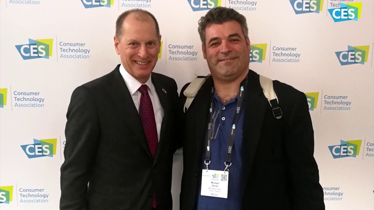 Gary Shapiro : Présence de la France au CES 2020 - YouTube