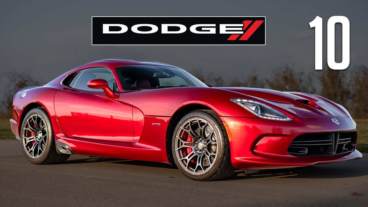 The Top 10 Most Powerful Dodge Muscle Cars Ever Built - YouTube