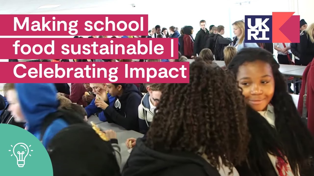 Making school food sustainable | Celebrating Impact - YouTube