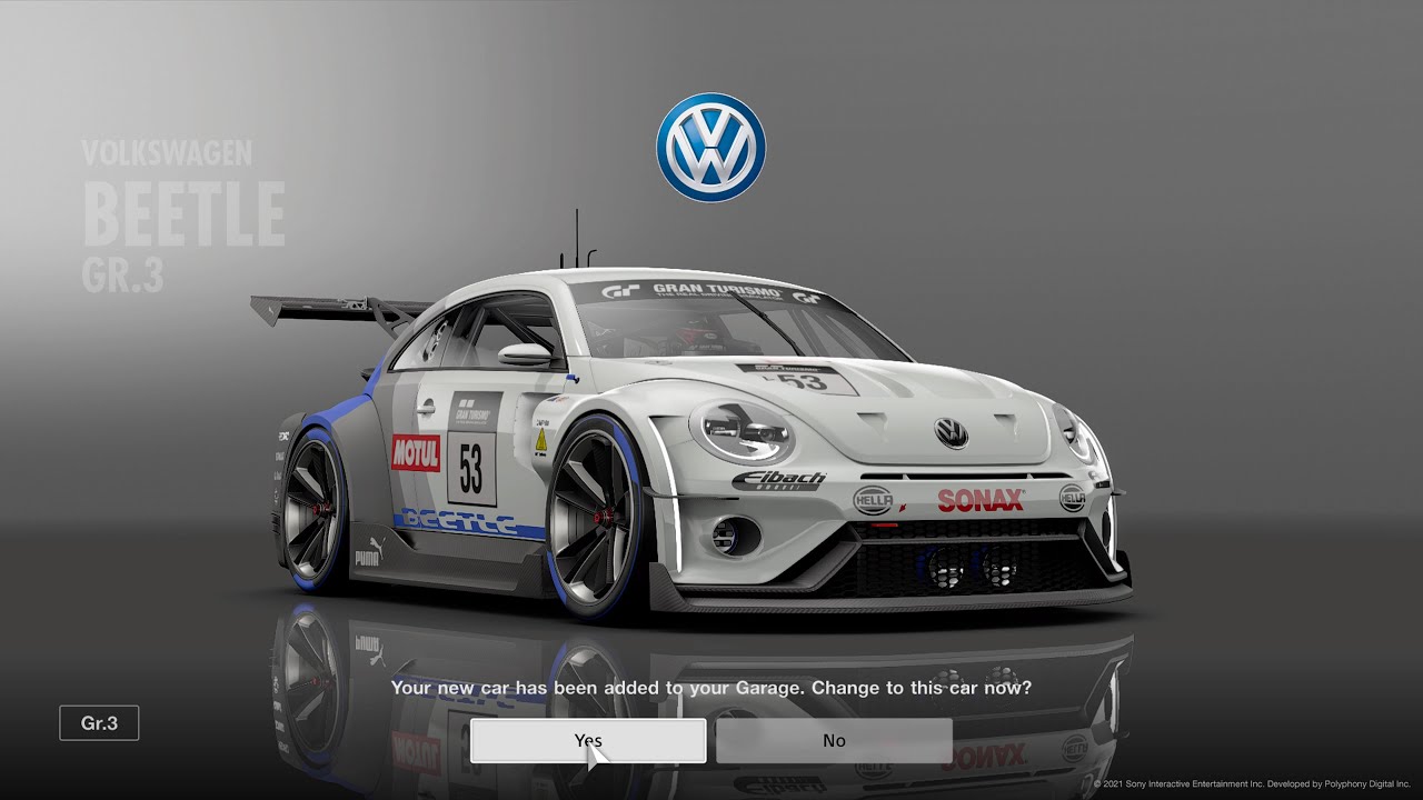 Gran Turismo™SPORT | Volkswagen Beetle Gr.3 | Test Race - YouTube