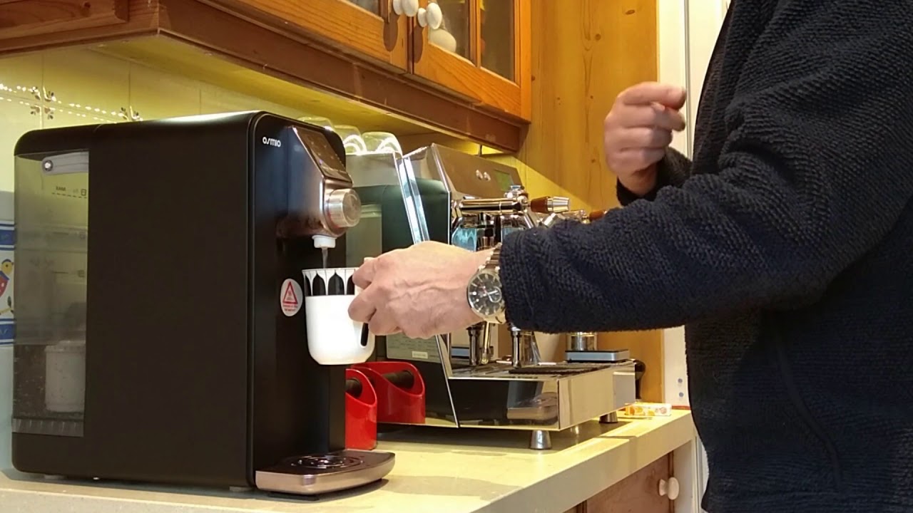 Using the Osmio Zero for a coffee - YouTube