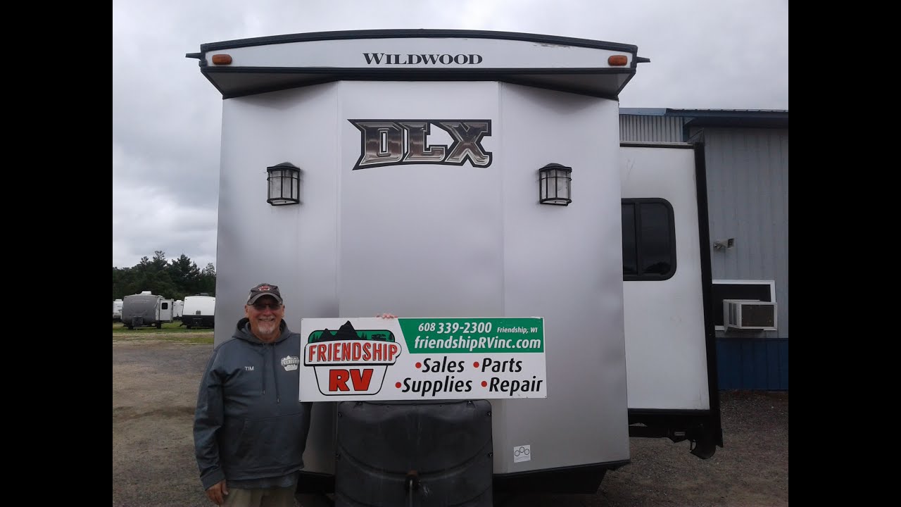 Coolest front on any destination trailer. Friendship RV - YouTube