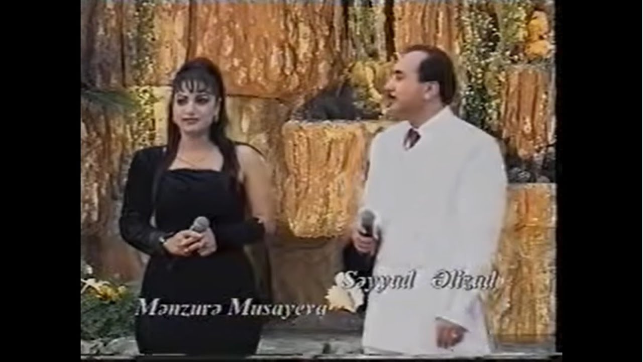 Seyyad Elizade ve Menzure musayeva.duet.Gunler - YouTube