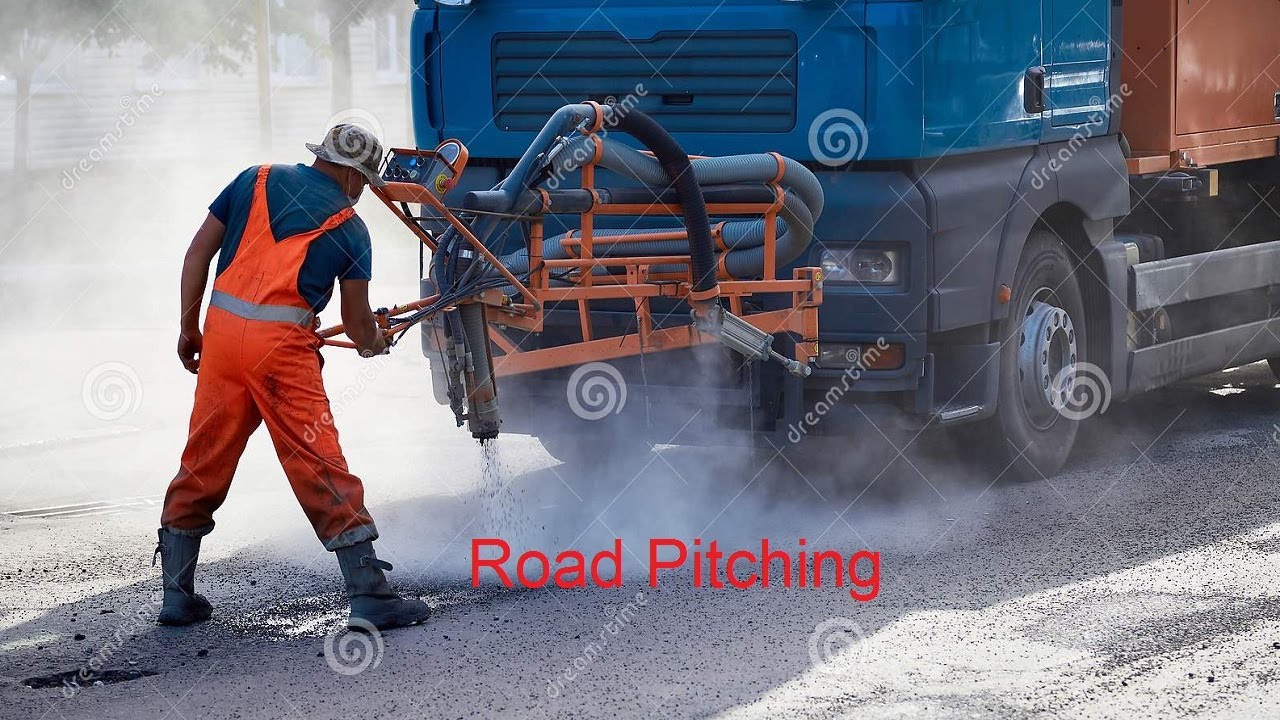 How to pitch Road? | Road Construction Technology | Survey Nepal - YouTube