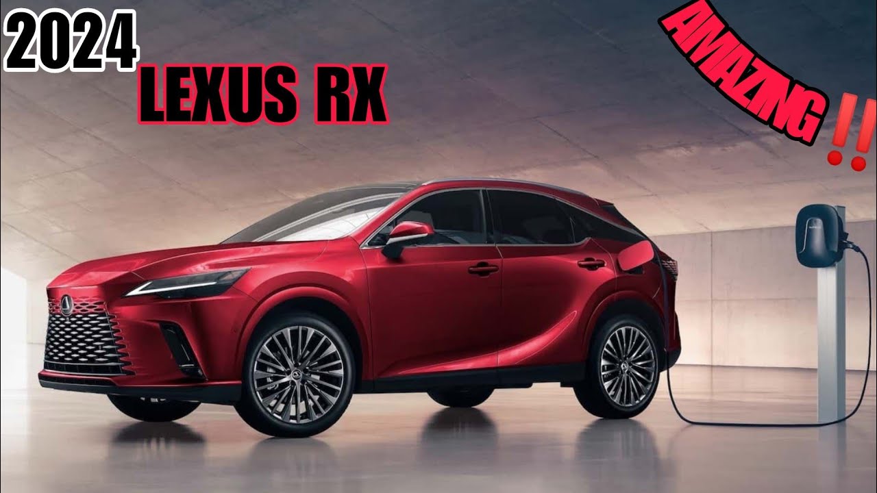 2024 Lexus RX 450h+ Debuts With 304-HP Plug-In Hybrid Powertrain ...