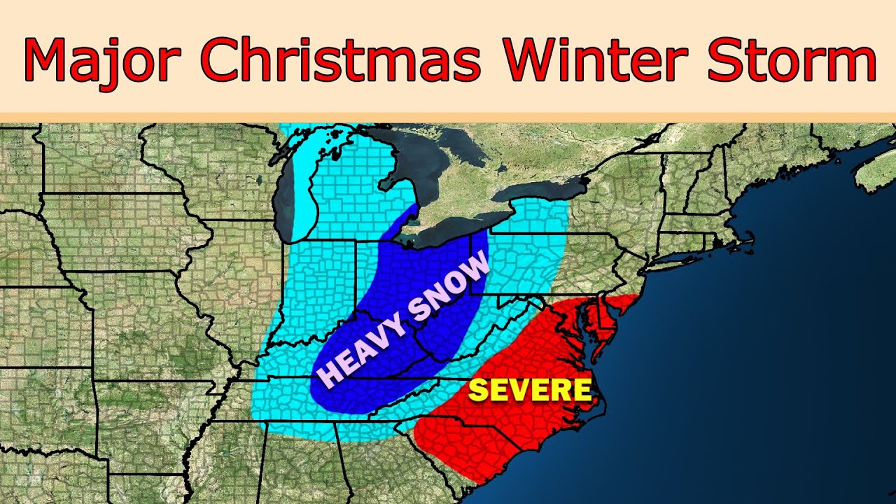 Major Christmas Winter Storm - YouTube