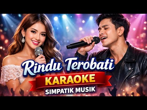 RINDU TEROBATI - KARAOKE - KOPLO SIMPATIK MUSIK 