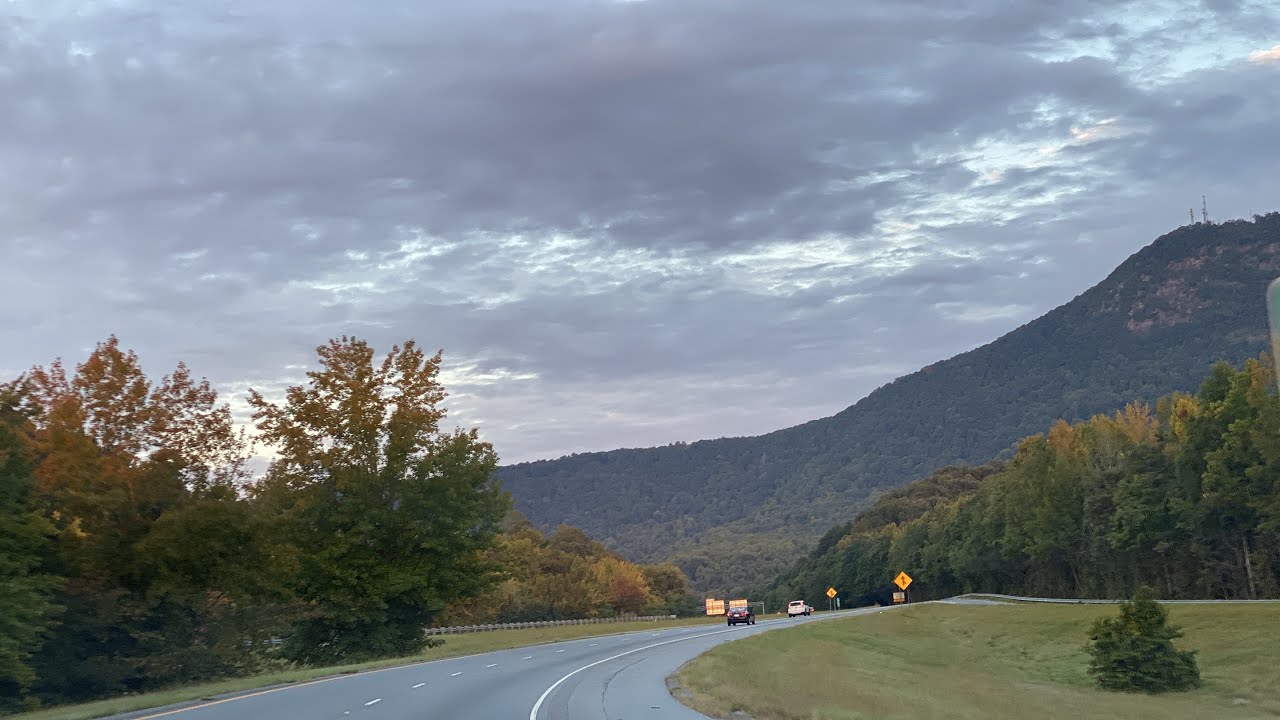 Traveling on I-85 North - Atlanta - Georgia Highway Driving - YouTube