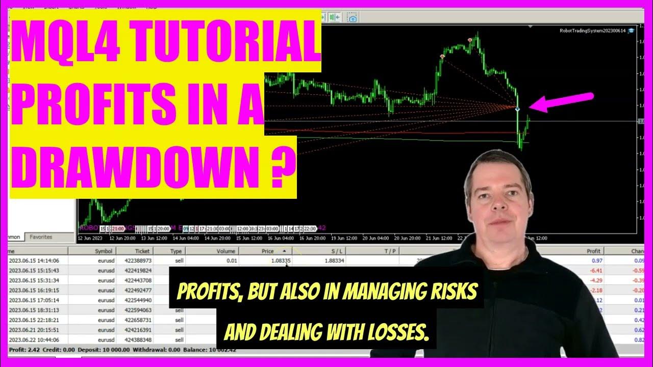 Mql4 Tutorial Profits In A Drawdown Youtube