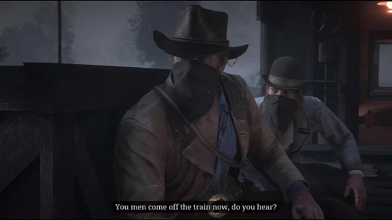 ARTHUR JOHN ROBS THE FIRST TRAIN IN RED DEAD REDEMPTION 2 #rdr2 - YouTube