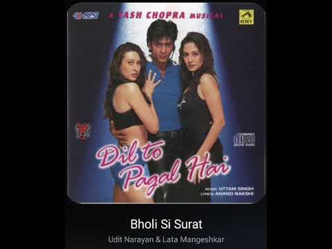 Bholi Si Surat: Lata & Udit: Dil To Pagal Hai: Hq Audio 90s Hindi Flac Song