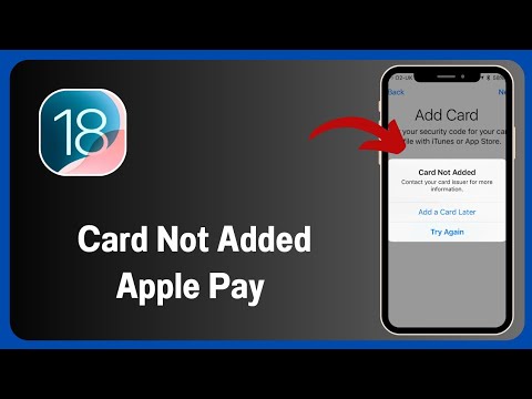 Card Not Added Apple Pay: Card not added contact your card issuer for ...