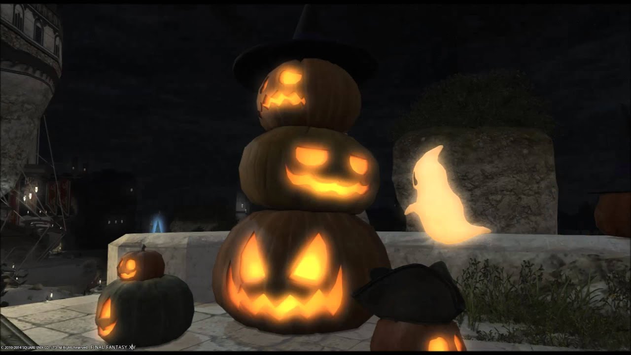 新生FF14 2014 Halloween Screenshots Collection - YouTube