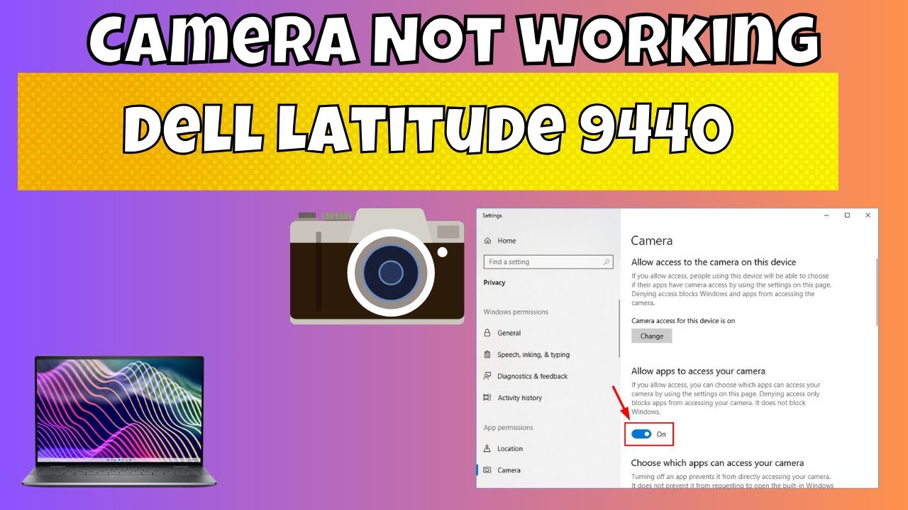 Dell Latitude 9440 Camera Not Working Issue - YouTube