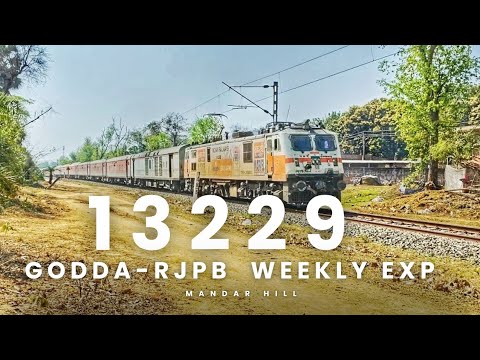 13229 Godda - Rajendra Nagar (Patna) Weekly Exp with offlink TKD WAP 7 ...