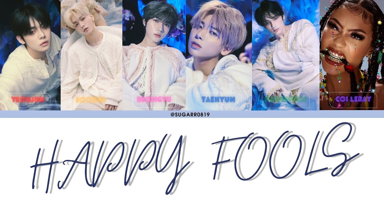 TXT - Happy Fools Feat. Coi Leray[переклад українською] - YouTube