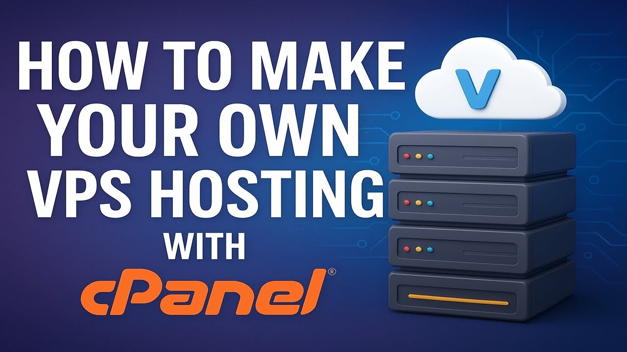 How To make own VPS Hosting #part 1 - YouTube