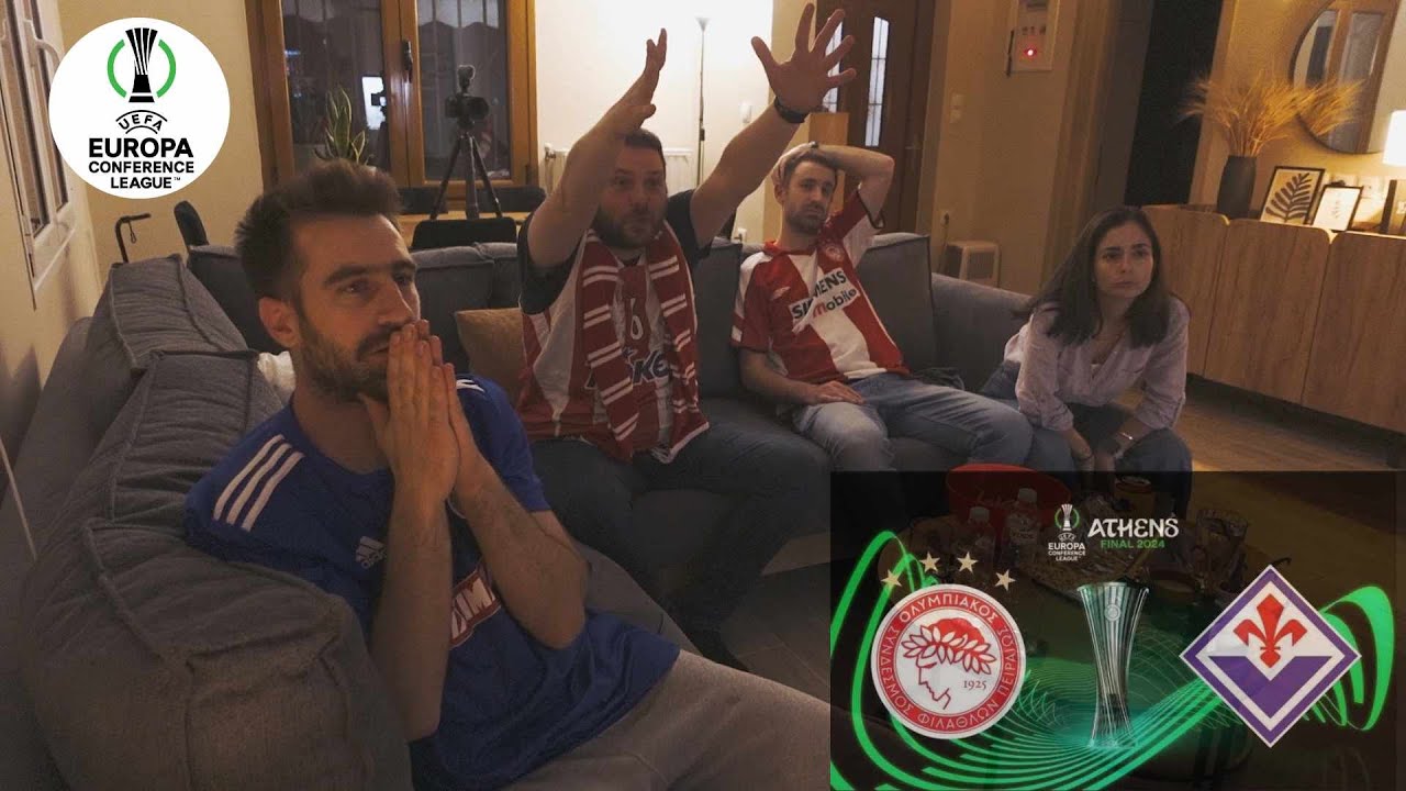 Έτσι το ζήσαμε!! Ολυμπιακός-Φιορεντίνα 1-0 | UEFA Europa Conference ...