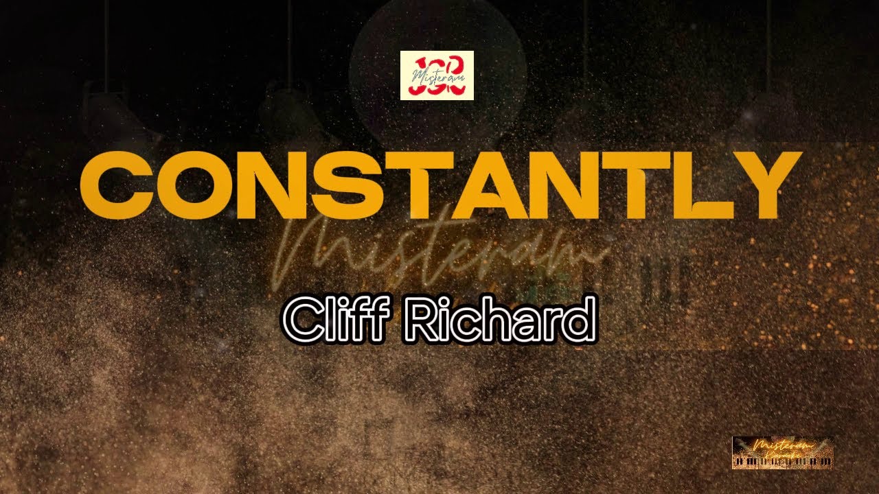 Cliff Richard - Constantly (KARAOKE VERSION) - YouTube