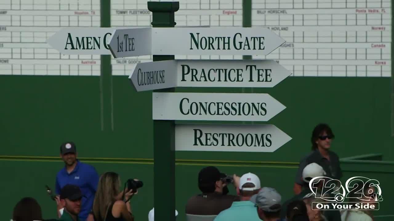 Wednesday morning during Masters week at Augusta National - YouTube