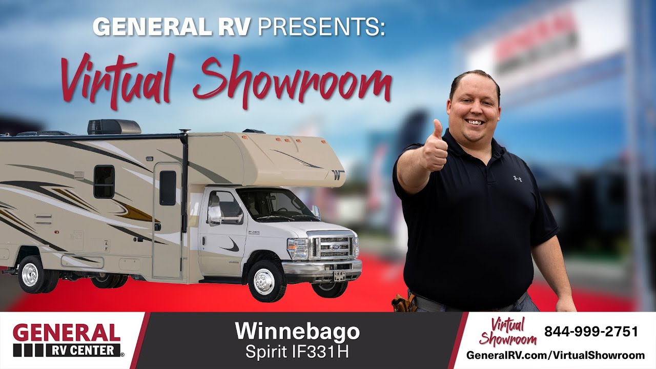 Virtual Showroom | Winnebago Spirit IF331H | General RV Center - YouTube