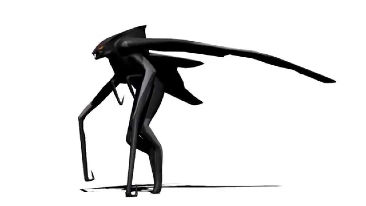 MUTO Walk Cycle Test - YouTube