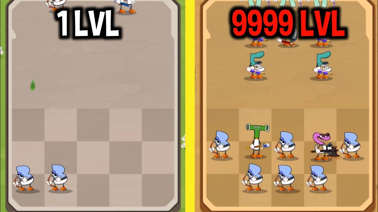 MAX LEVEL in Alphabet Merge Game New Update - YouTube