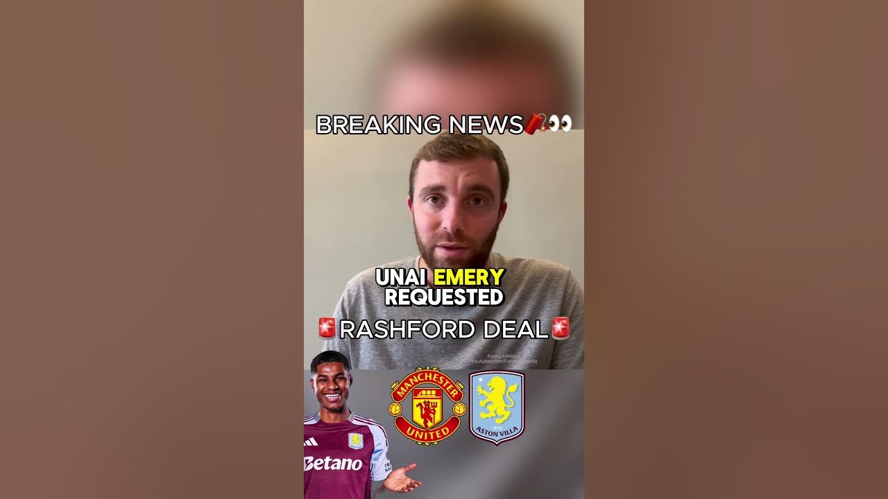 Fabrizio Romano: Marcus Rashford SIGNS for Aston Villa 🚨👀! HERE WE GO! - YouTube