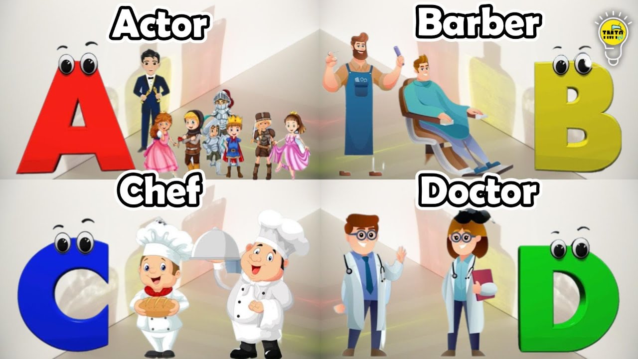 Occupation Alphabet Song | Occupation ABC Song | Phonics for Kids ...