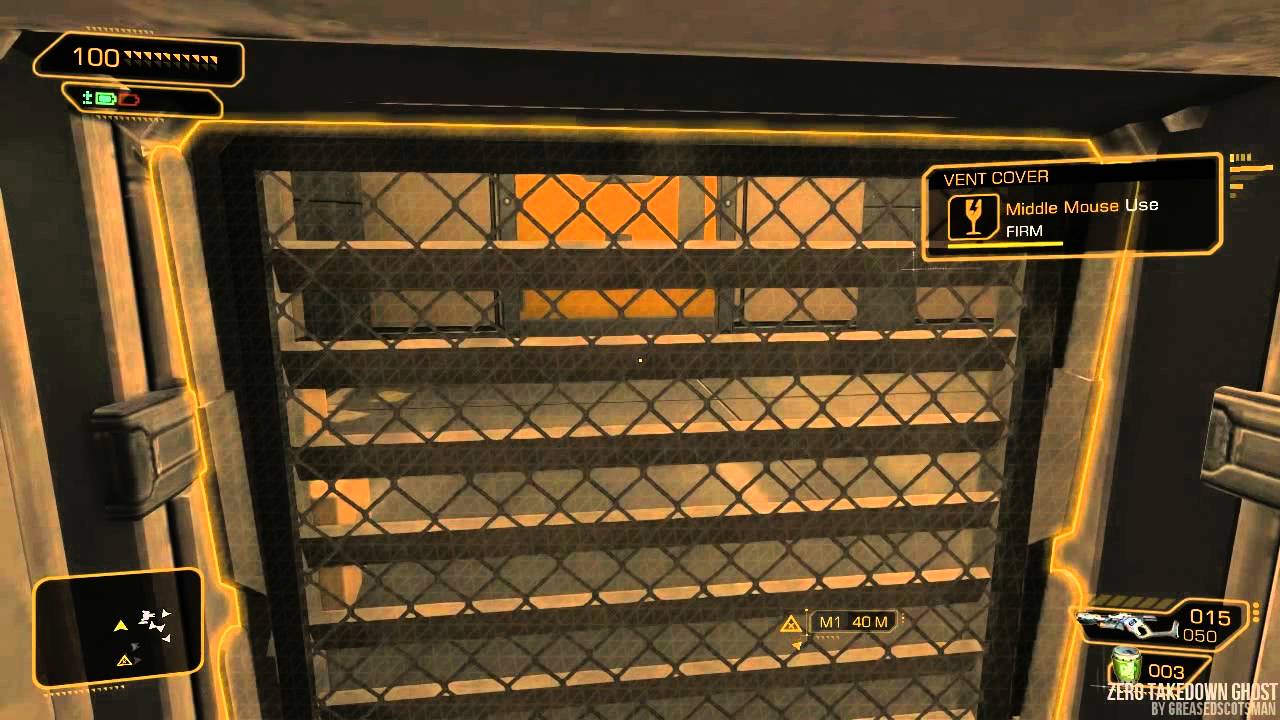 Zero Takedown Ghost 12 - Deus Ex Human Revolution - Panchaea Stealth ...