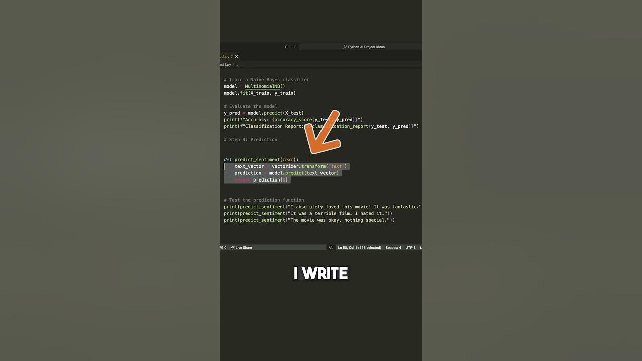 Sentiment Analysis Code Sample - Part 2 - YouTube