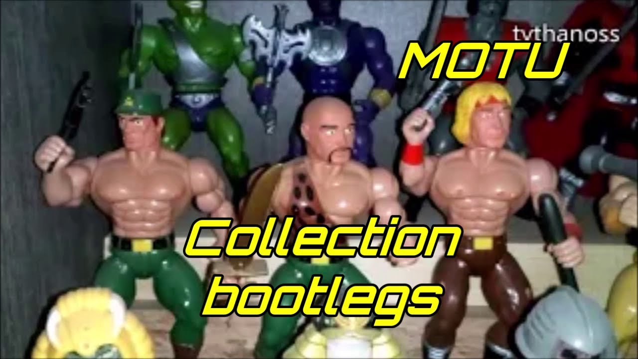 Collection maitres de l'univers, customs, motu, bootlegs partie2 - YouTube