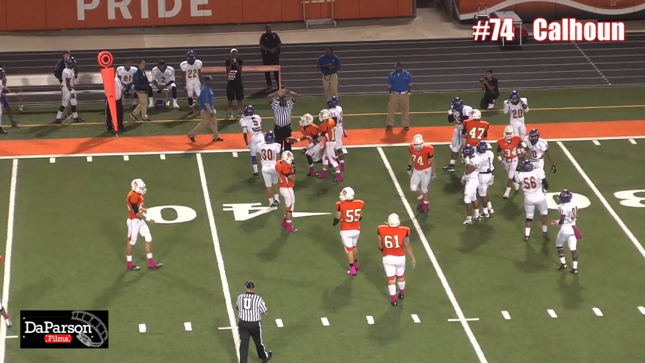 Clayton Calhoun - Offensive Lineman - 2013 Season Highlights - YouTube