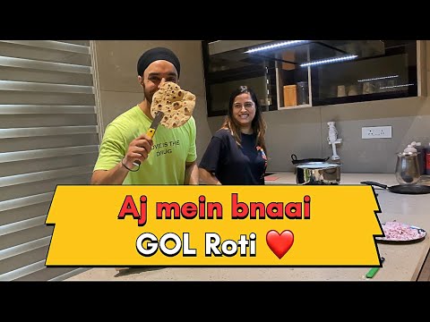 Meine bnaai aaj GOL roti ! daily VLOG ! Sunday VLOG - YouTube