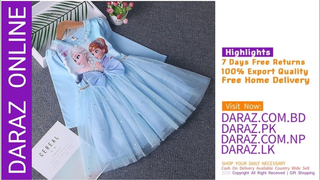 Daraz Most Popular Dress | Daraz Favorite Dress | Daraz Dresses - YouTube