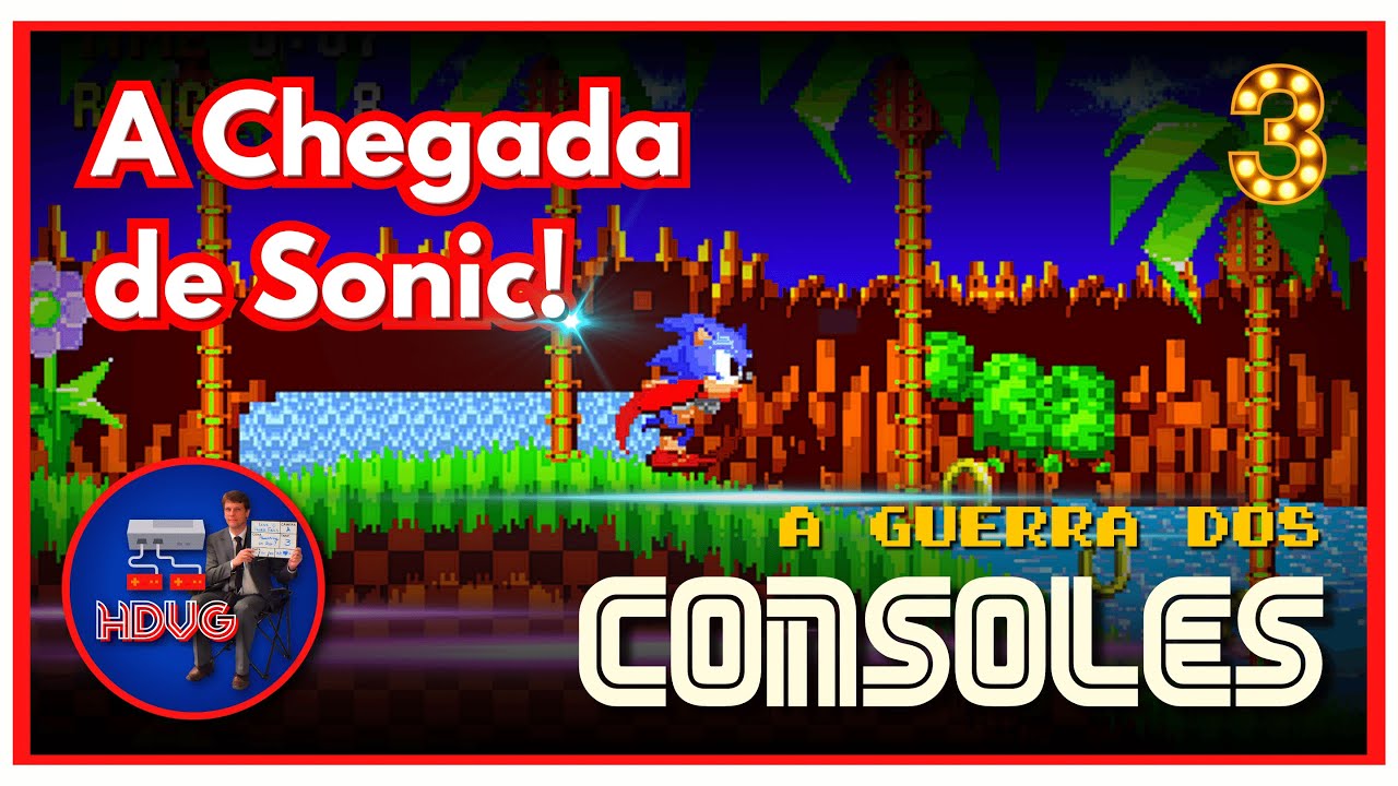 GUERRA DOS CONSOLES: A História Da Criação De Sonic The Hedgehog ...