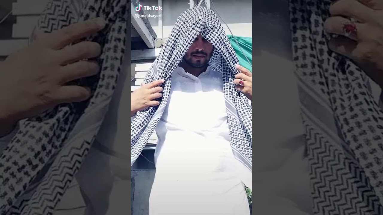 How to wear arbi romal - YouTube