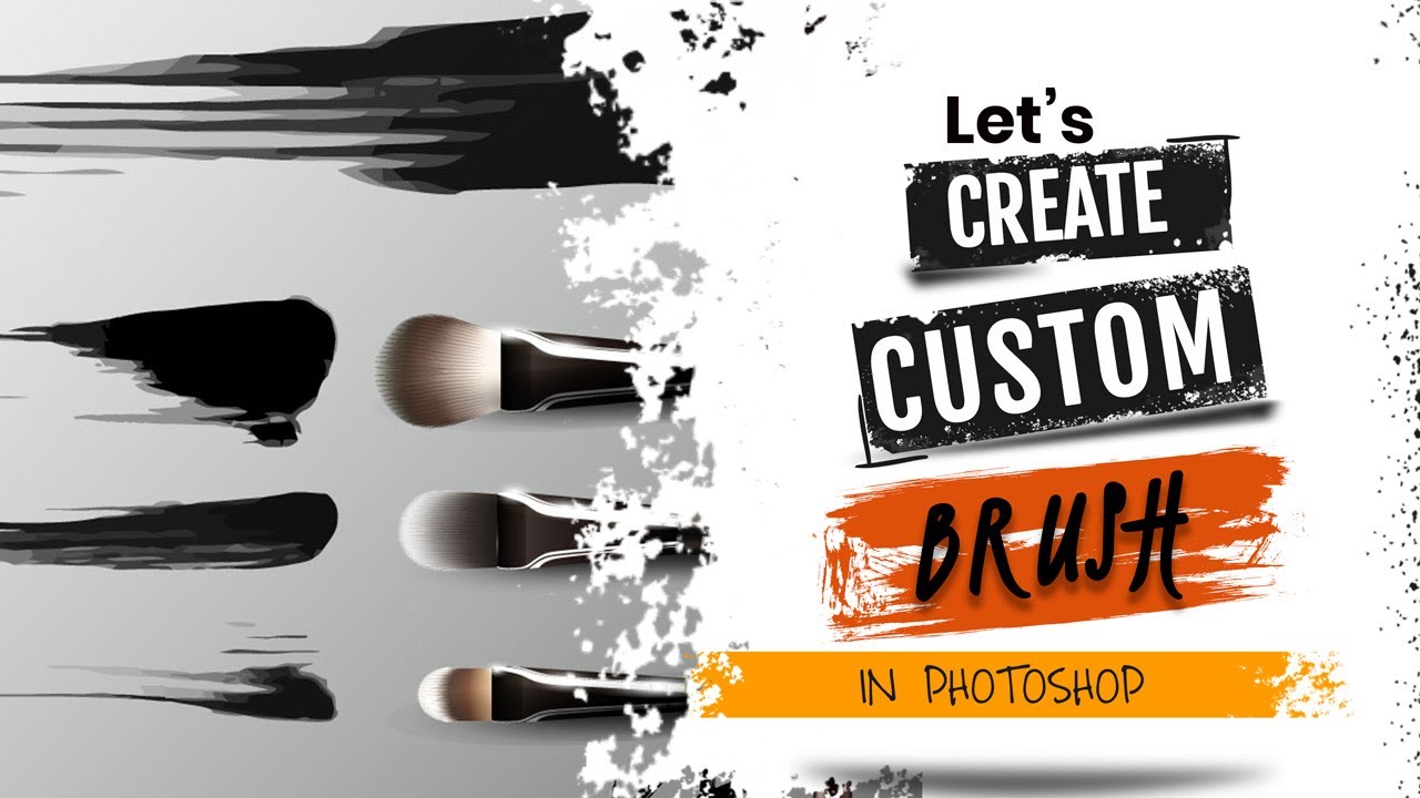 How to Create Custom Brush in Photoshop - YouTube