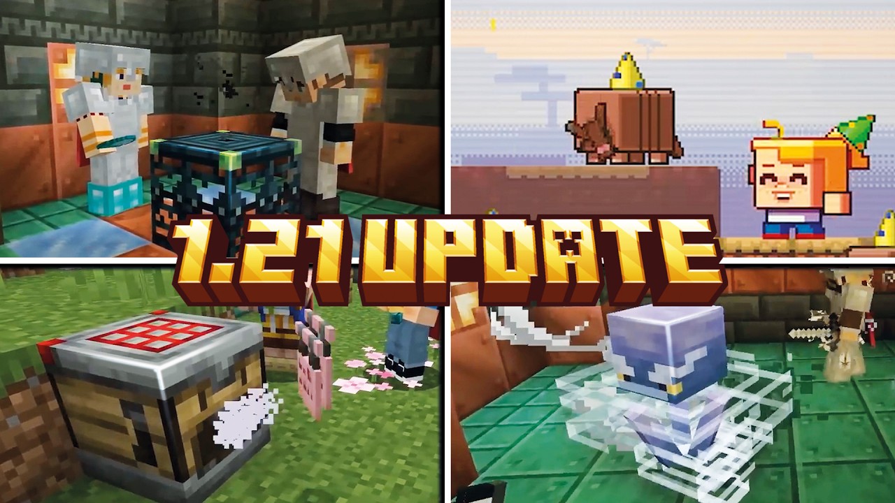 MINECRAFT 1.21! Autocrafter, Neuer Dungeon + Neuer Mob! - Minecraft ...