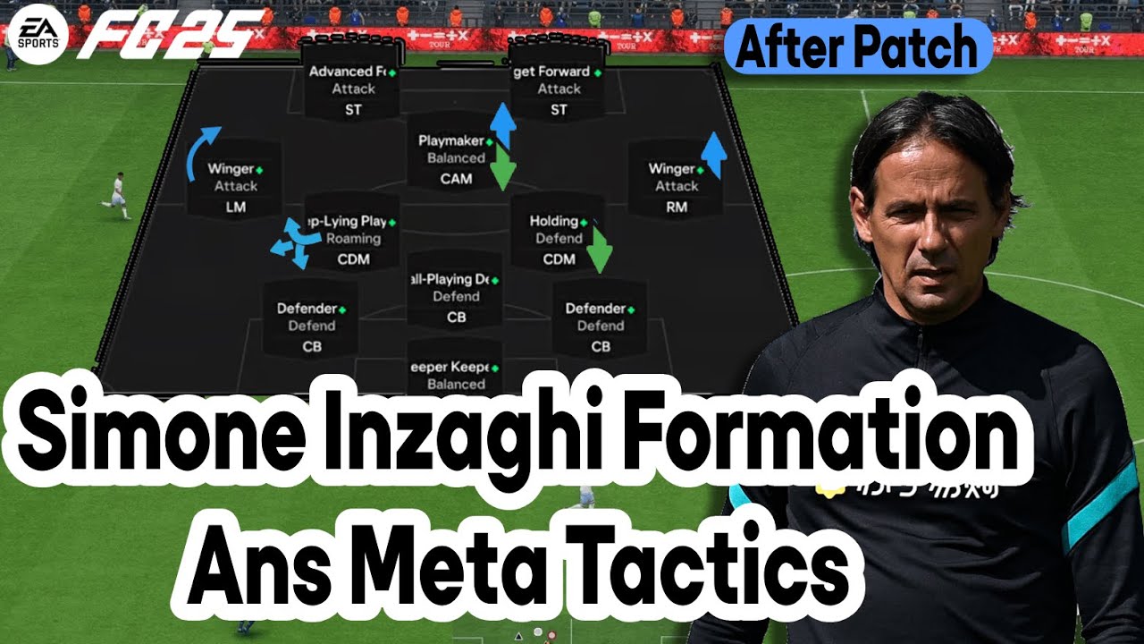 Dominate FC 25 With Simone Inzaghi 3-5-2 Tactics - YouTube